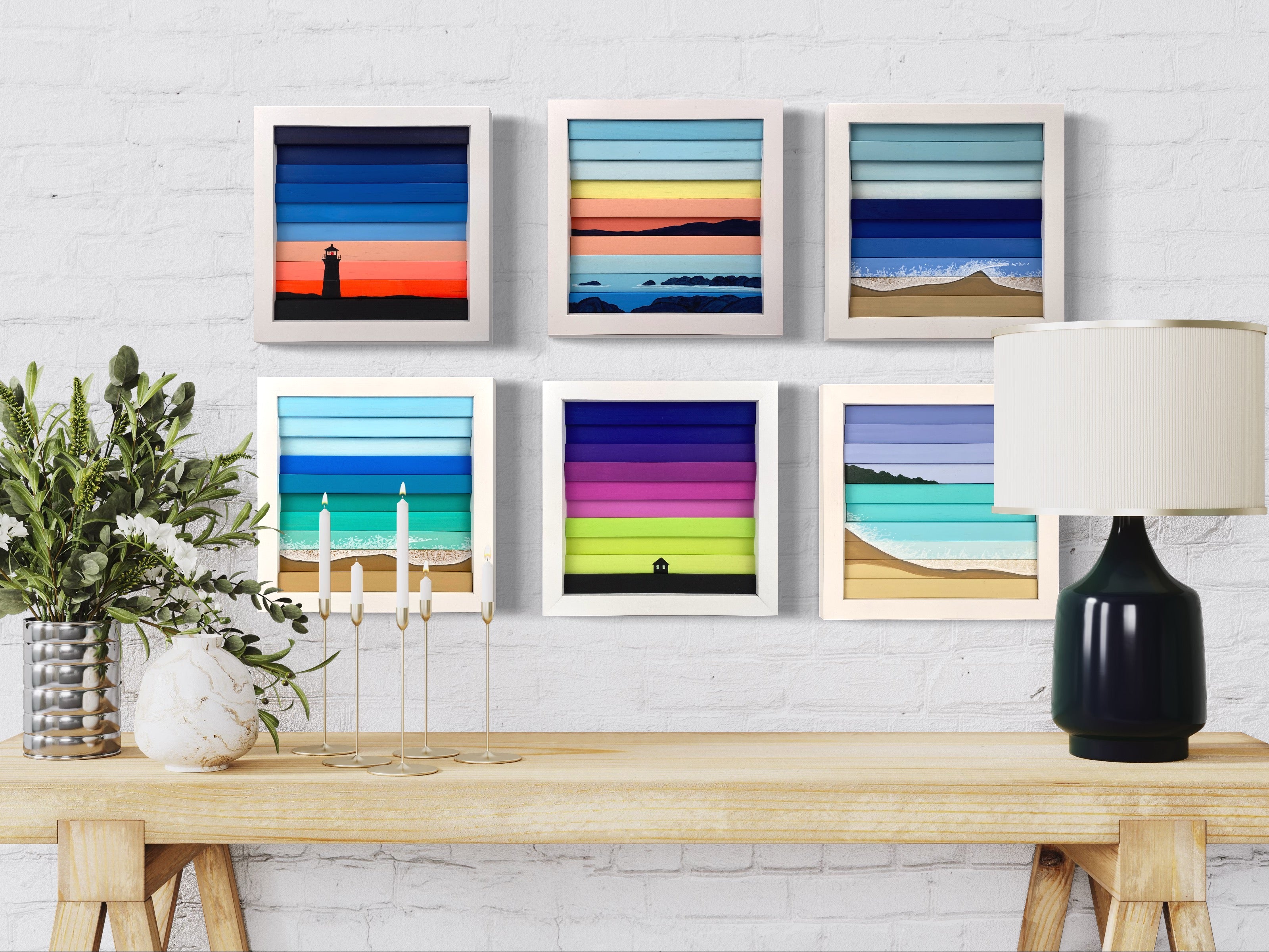 Original Wood Artwork – Salt Sky Studio
